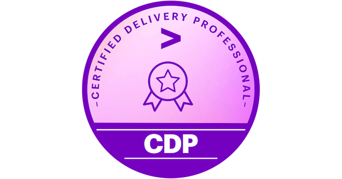 Certified Delivery Professional - Credly