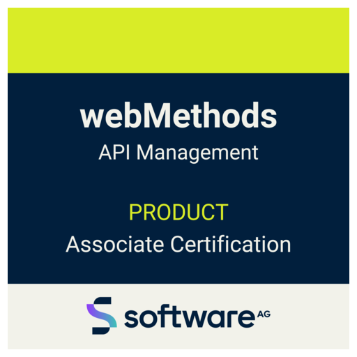 Software AG Certified webMethods API Management Associate - Credly