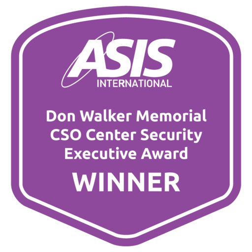 Don Walker Memorial CSO Center Security Executive Award - Credly