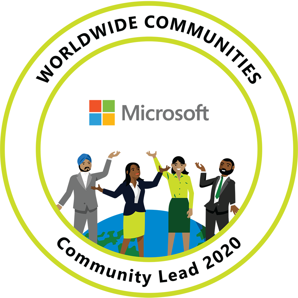 Worldwide Communities - Community Lead 2020 - Credly