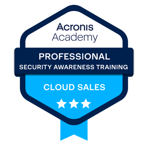 Cloud Sales Professional Security Awareness Training - Credly