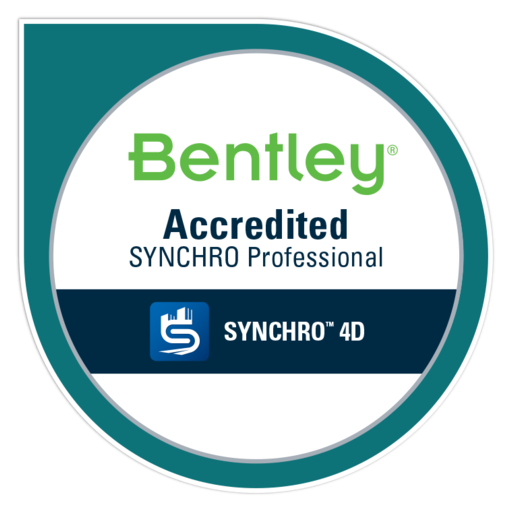 Bentley Accredited SYNCHRO 4D Professional - Credly