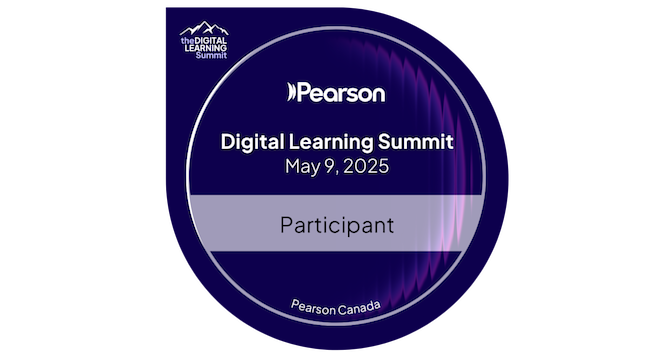 Pearson's Digital Learning Summit - Credly