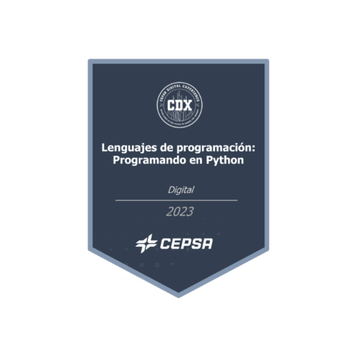 Lenguajes de programación: Programando en Python - Credly