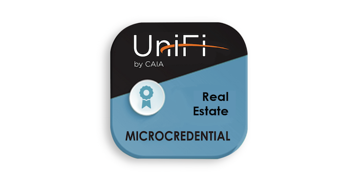 UniFi by CAIA™ Real Estate Microcredential - Credly