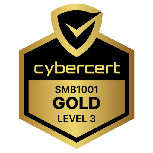 Gold (SMB1001:2023 Level 3) - Credly