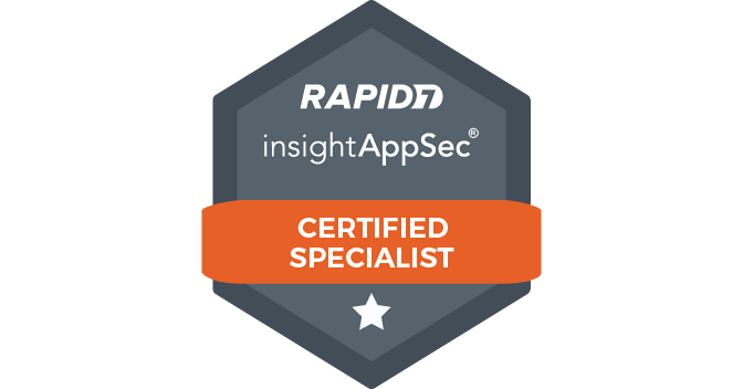 InsightAppSec Certified Specialist - Credly
