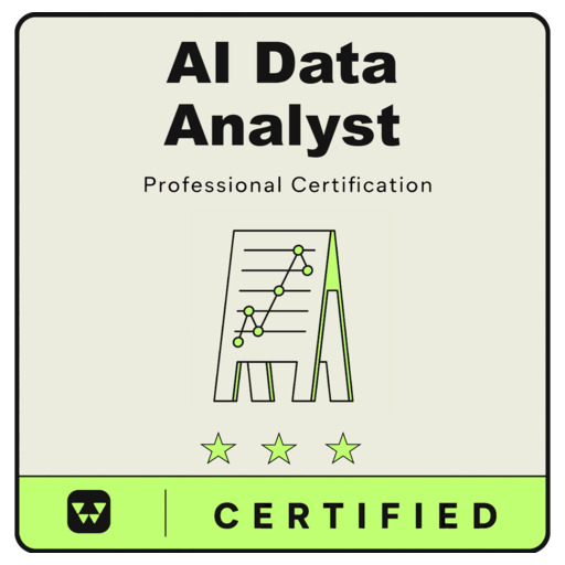 Certified AI Data Analyst - Credly