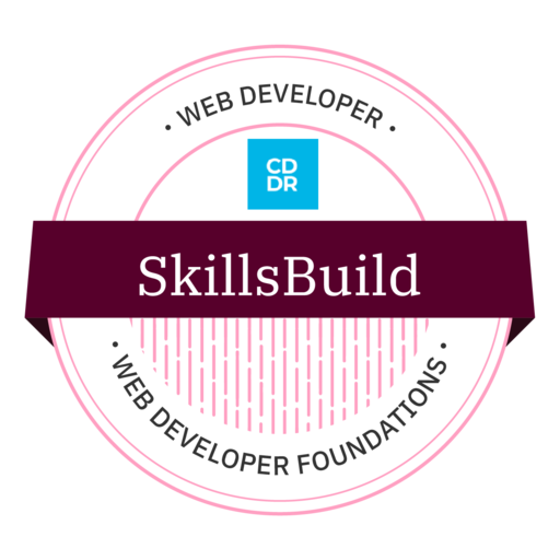 Web Developer Foundations - Credly