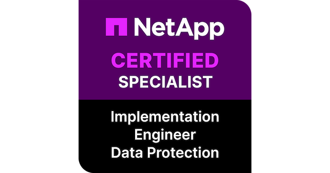 NetApp Certified Implementation Engineer - Data Protection Specialist ...