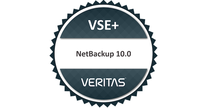 VSE+ Veritas NetBackup 10.0 - Credly