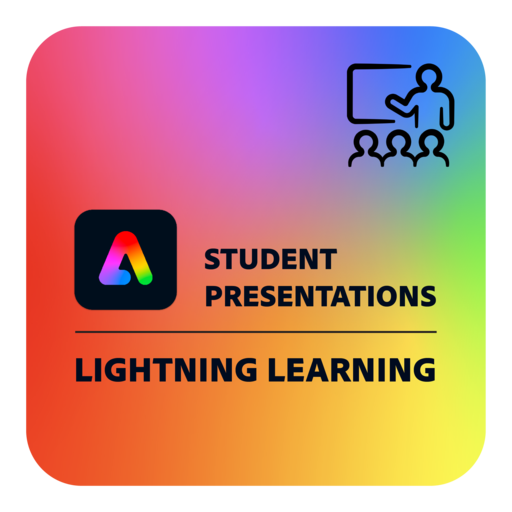 Adobe Lightning Learning | Student Presentations with Adobe Express - Credly
