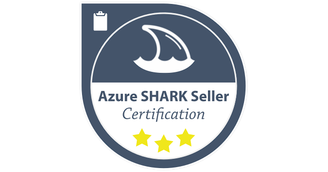 Azure SHARK Seller Certification - Credly