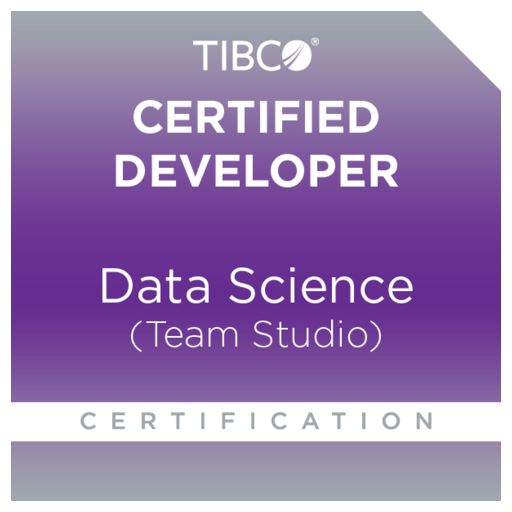 TCD - TIBCO Data Science (Team Studio) - Credly