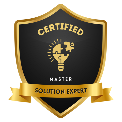 Solution Expert - Master - Credly