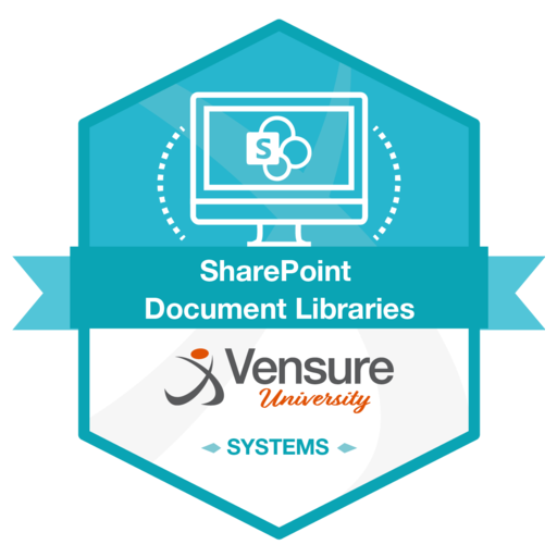Systems & Software Badge: SharePoint - Document Libraries - Credly