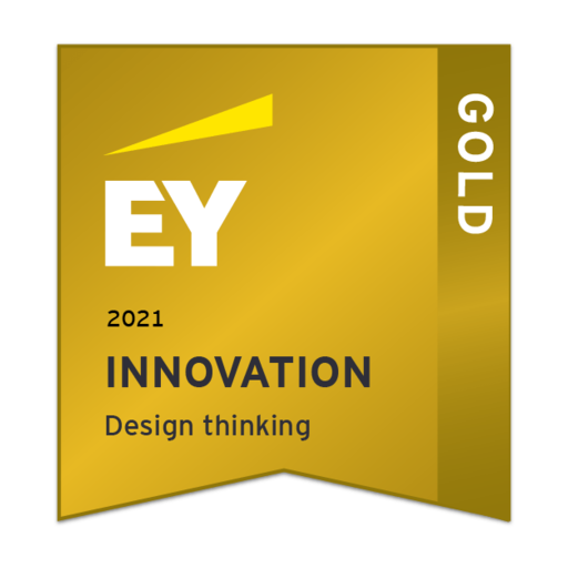 EY Innovation - Design thinking - Gold (2021) - Credly
