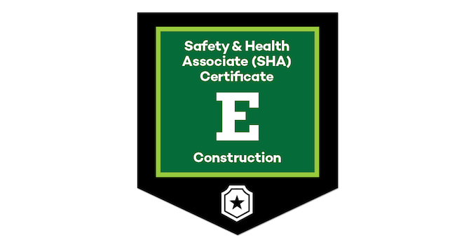 Safety & Health Associate (SHA) – Construction Industry Concentration ...