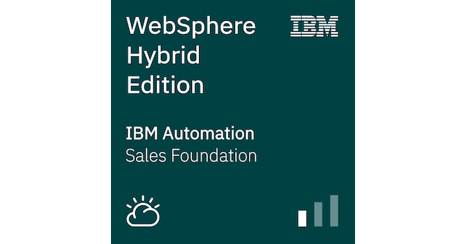 WebSphere Hybrid Edition Sales Foundation - Credly