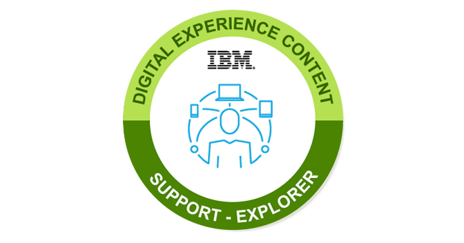 Digital Experience Content Support Explorer - Credly