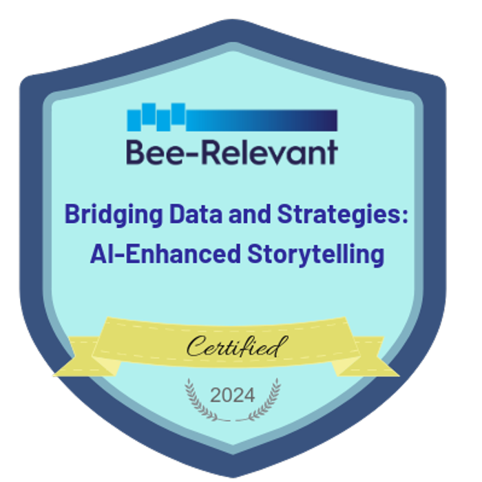Bridging Data and Strategies: AI-Enhanced Storytelling - Credly