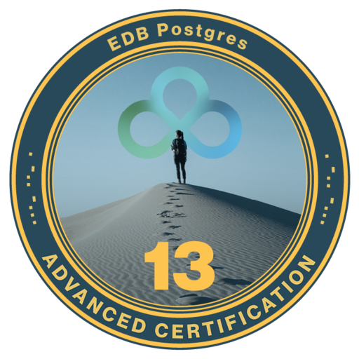 EDB Postgres Advanced v13 Certification - Credly