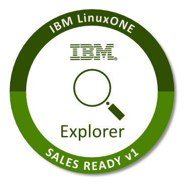 IBM LinuxONE - Sales v1 - Credly