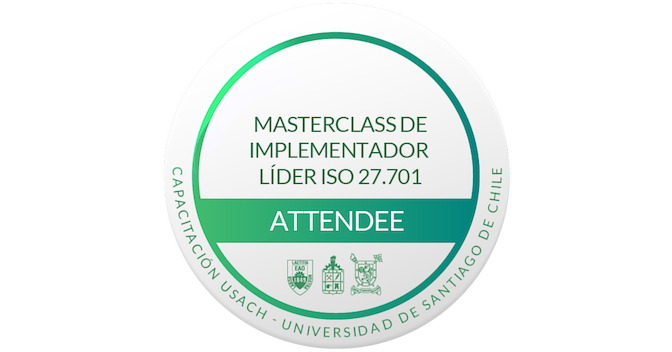 Masterclass - Implementador Líder ISO 27.701 (Attendee) - Credly