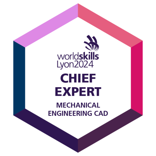 WorldSkills Lyon 2024 - Chief Expert - Mechanical Engineering CAD - Credly
