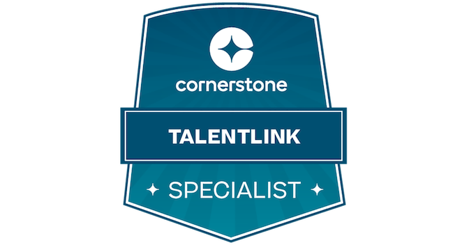 Cornerstone TalentLink Specialist - Credly