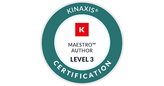 Certified Maestro Author Level 3 - Credly