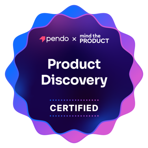 Product Discovery Certification - Credly