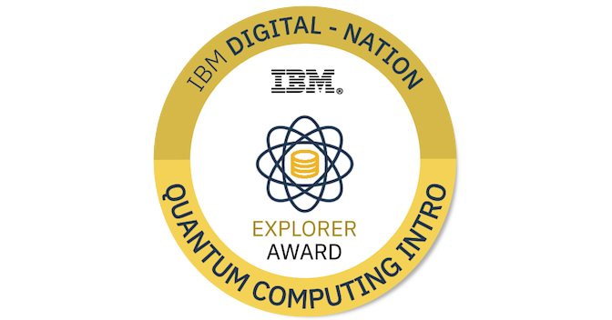 Quantum Computing Intro - Credly