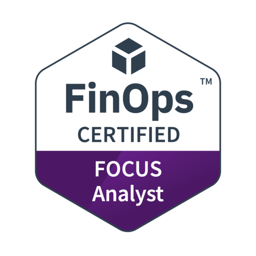FinOps Certified FOCUS Analyst - Credly