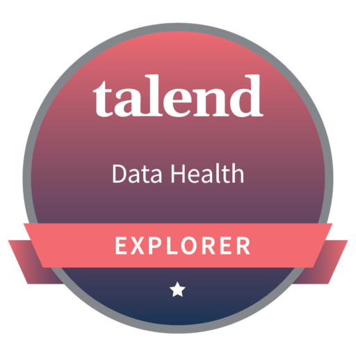 Talend Data Health Explorer - Credly