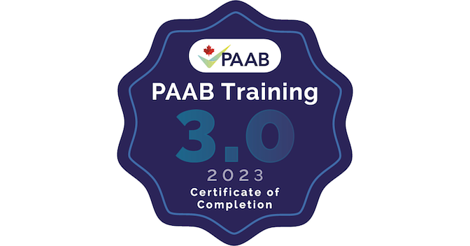 PAAB Training 3.0 - Credly