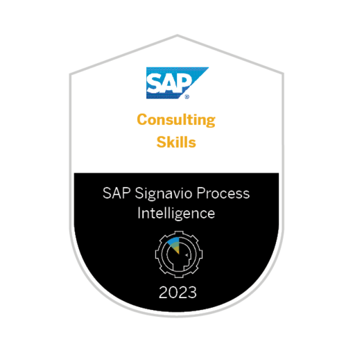 Consulting Skills 2023 - SAP Signavio Process Intelligence - Credly