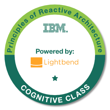 Principles of Reactive Architecture - Credly