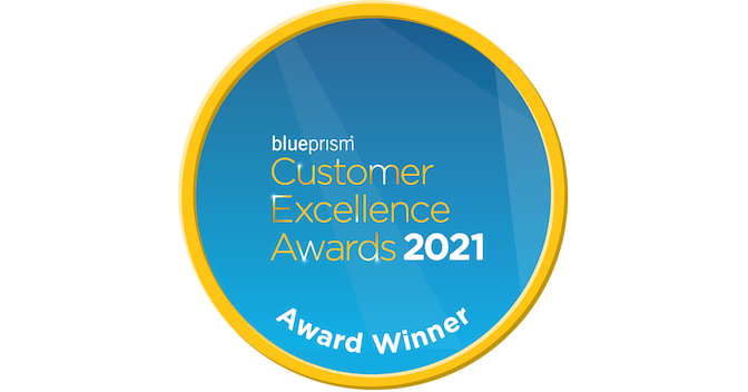 2021 Customer Excellence Awards Winner - Credly