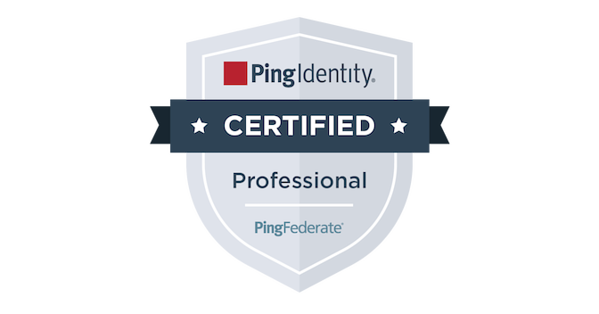 Ping Identity Certified Professional - PingFederate - Credly