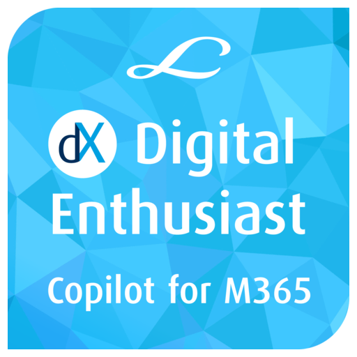 Digital Enthusiast Copilot for M365 - Credly