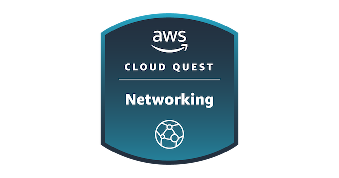 AWS Cloud Quest: Networking - Credly