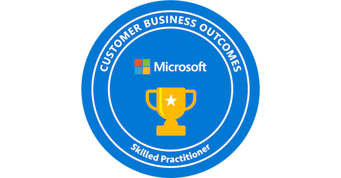 Customer Business Outcomes Skilled Practitioner - Credly