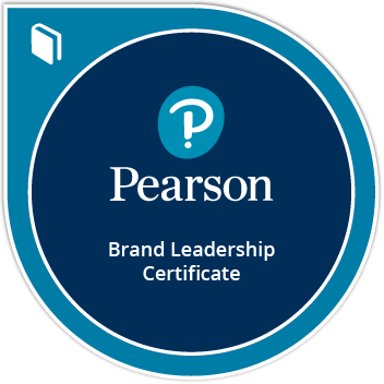 Pearson Professional Programs Brand Leadership Certificate - Credly