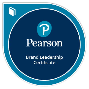 Pearson Professional Programs Brand Leadership Certificate - Credly