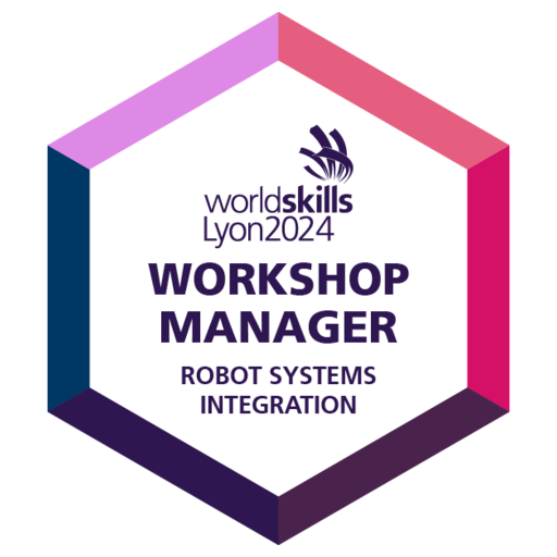 WorldSkills Lyon 2024 - Workshop Manager - Robot Systems Integration - Credly