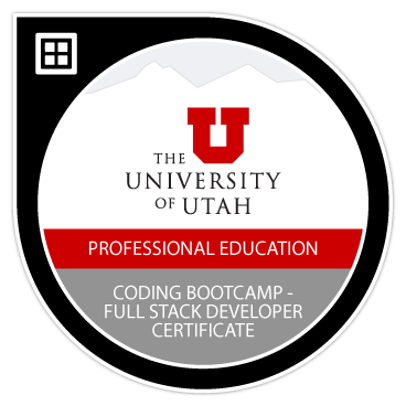 Coding Bootcamp Full Stack Developer Certificate - Credly