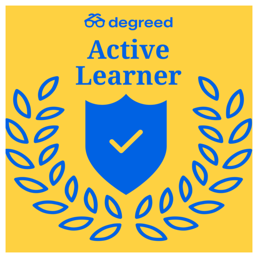 Degreed Active Learner - Credly
