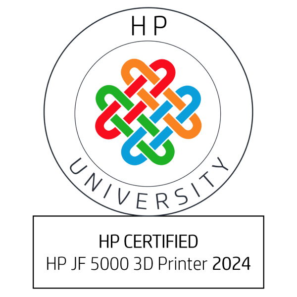 HP Certified – HP JF 5000 3D Printer [2024] - Credly