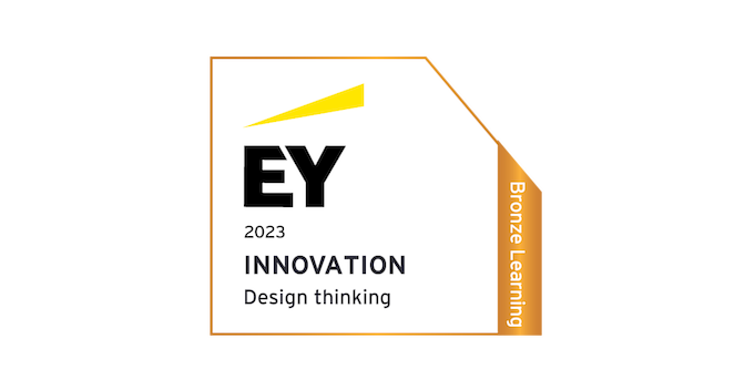 EY Innovation - Design thinking - Bronze Learning (2023) - Credly